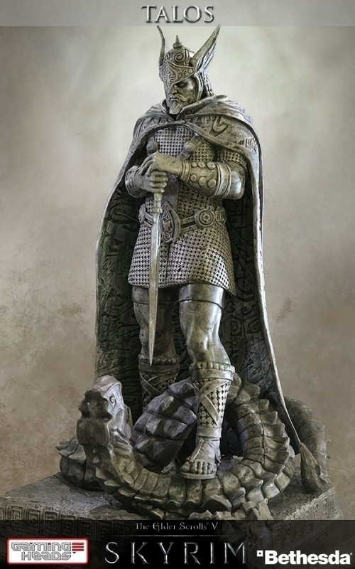 Skyrim Symbol Talos Statue