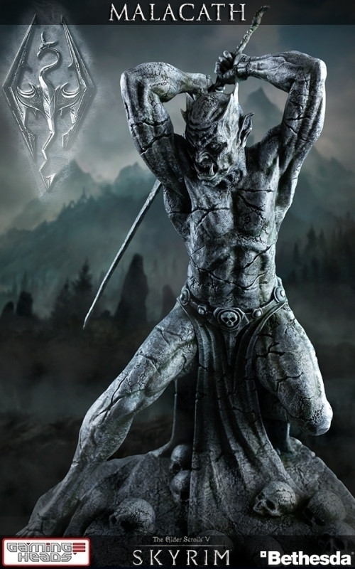 Malacath Statue Malacath | Elder Scrolls | Fandom